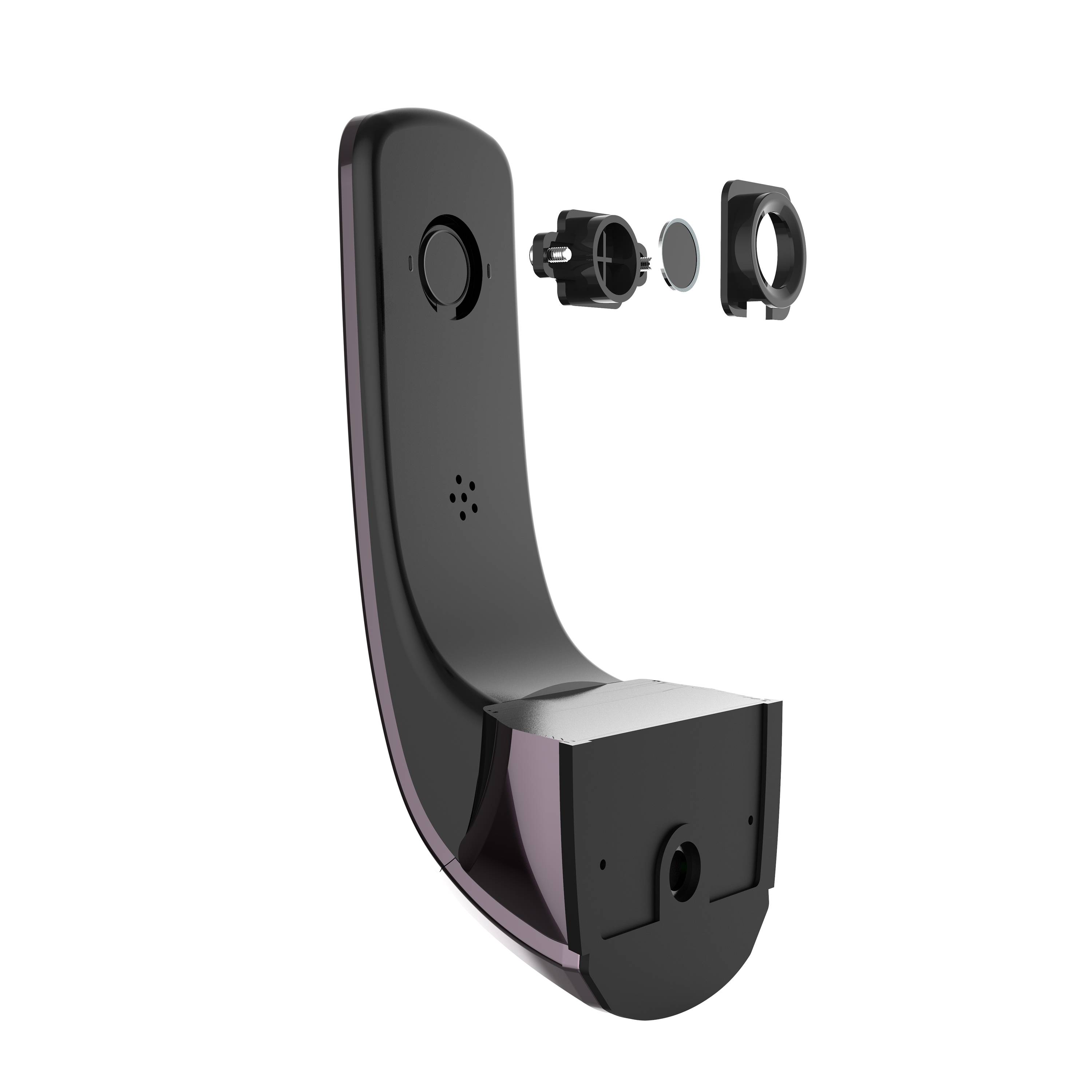 A3 Digital Smart Mortise Push-Pull Fingerprint Door Lock With Pin Code ...