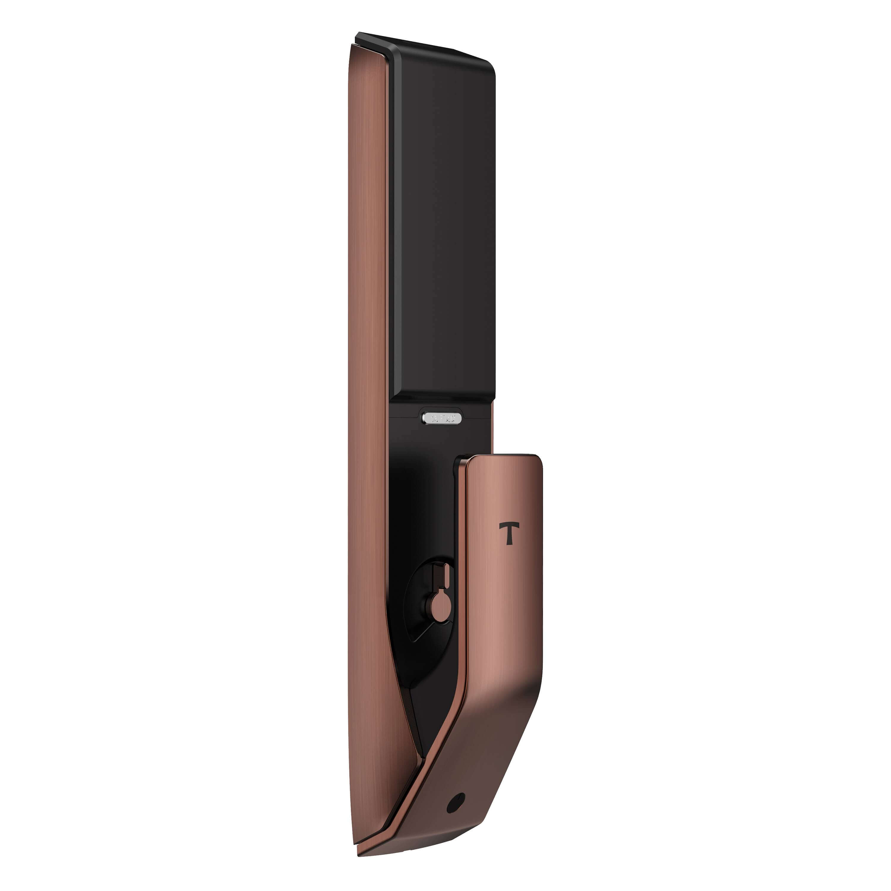 A2 Keyless Push-Pull Automatic Fingerprint Smart Entry Door Lock ...